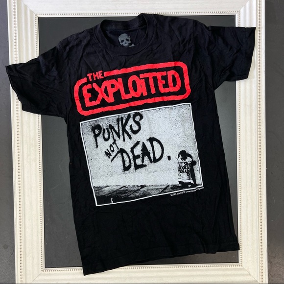Machete | Shirts | The Exploited Punks Not Dead Punk Band Tshirt Small ...